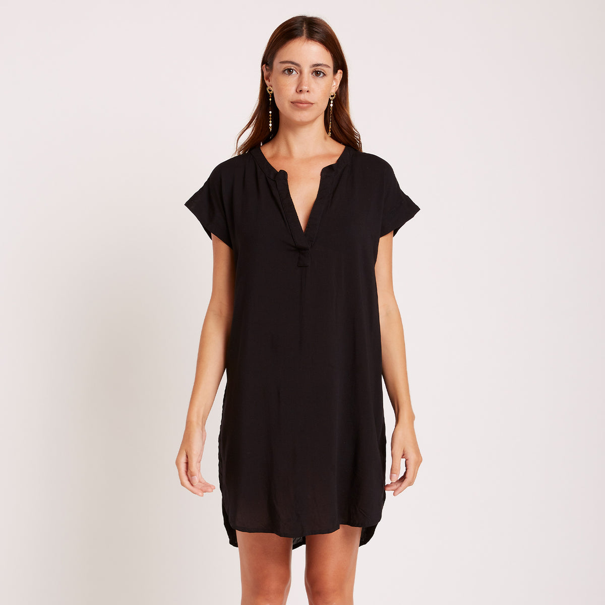 BLACK COVER UP – Clorofila Sea Wear