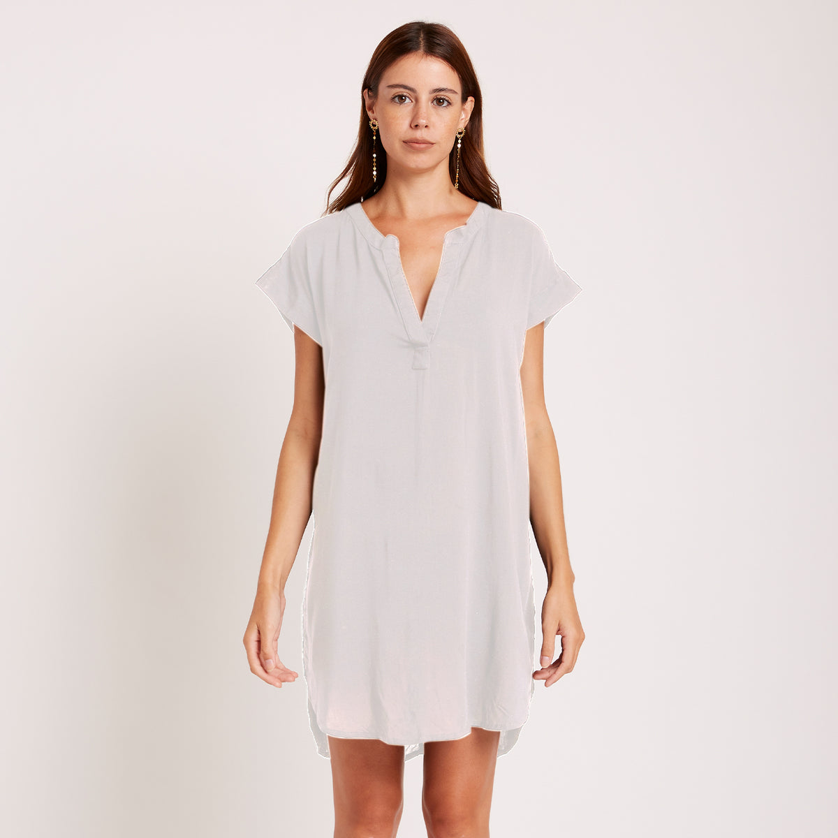 WHITE COVER UP – Clorofila Sea Wear